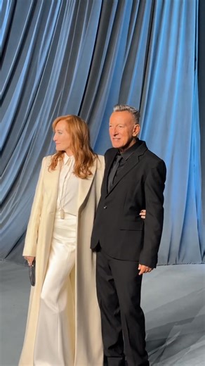 291K views · 13K reactions | Tougher than the rest ❤ Video of Patti Scialfa and Bruce Springsteen arriving at the Academy Museum Gala in Los Angeles (October 18, 2025) | E Street Nation | Facebook
