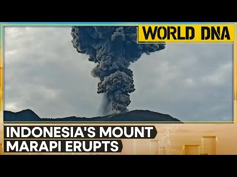 Indonesia’s Active Volcano Mount Marapi Erupts, Spewing Ash 1.5km Into Sky | World DNA | WION