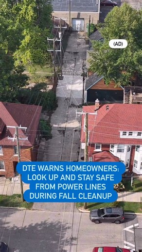 As the leaves start to fall, many homeowners are climbing ladders, trimming trees and digging in their yards. But safety experts say there’s one big danger you might overlook: power lines. DTE Energy Read more details: themetrodetroitnews.com/dte-warns-homeowners-look-up-stay-safe-from-power-lines-during-fall-cleanup | Metro Detroit News