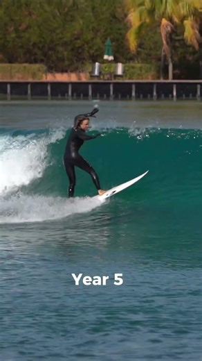 This is how wave pools progress your surfing. #wavepool #artificialwaves