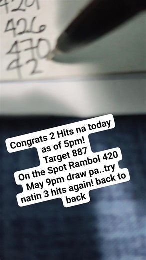 Swertres result analysis kay 420 nandito sa video ang kasunod #LottoWinningNumbers #swertresguide #fyp #swertresresulttoday #swertreshearing #swertrestips #swertreshearingtoday #usa #foryou #lottoresulttoday #LottoGuide #swertresresult #Swertres #3DSWERTRES #3dlotto #tutorialvideo #trendingnow #viralvideoシfypシ゚videoviralシallシ2025 #viralvideo #fypシ゚ #trending #swertres2pm #swertres5pm #swertres9pm | Nick MT