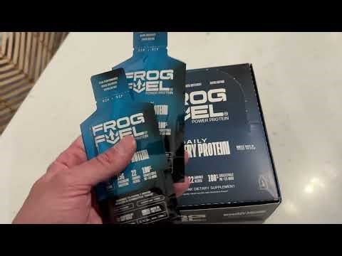 Frog Fuel Nano-Hydrolyzed 15 Grams of Protein Shot (honest taste review)