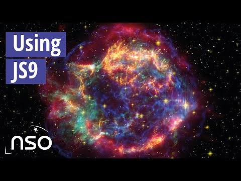Opening and viewing a FITS file (Learn JS9 - part 1 of 3)