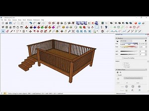 Sketchup Deck Tutorial