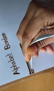 6.5K views · 48 reactions | Henna Alphabet Border design tricks. #henna #mehndi #collected #hennadesign #mehendi | Crafty Mind's Ideas | Facebook