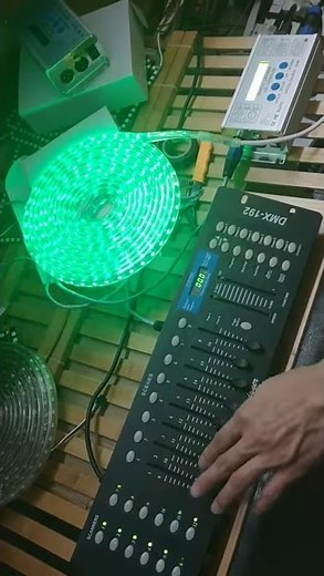 LED Tape Lights with DMX 192 Controller - Smart Bright LEDs