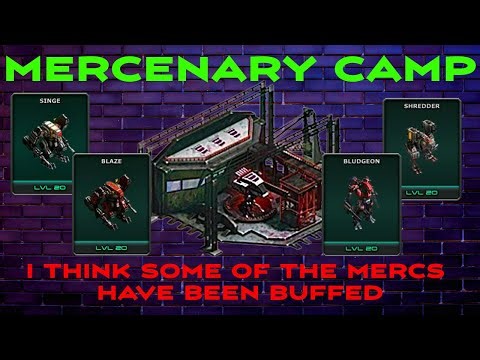 War Commander: Mercenary Camp - Have The Mercs Been Buffed?