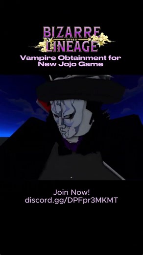 Vampire obtainment in New Roblox jojo game! #shorts #roblox #jojosbizzareadventure #games #gaming