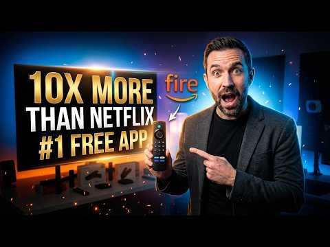 #1 NEW FREE Firestick App — 10X More Movies & TV Shows Than Netflix (2026)
