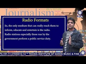 Radio Formats Introduction || Basic of Radio Programming Poduction Mayank Arora || BAJMC || TIAS