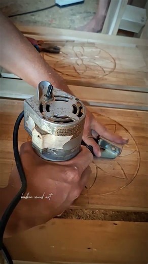 How to Carve Perfect Geometric Patterns in Wood #shorts