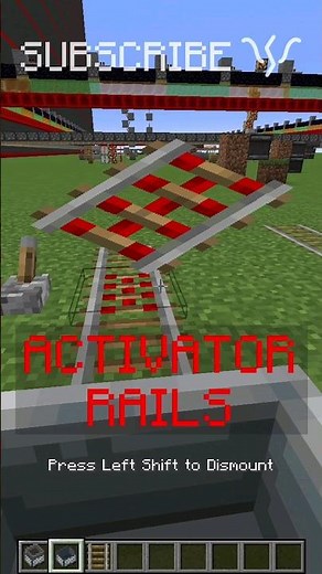ACTIVATOR RAILS can lock your HOPPER MINECARTS!? | Redstone with PsiVolt #minecraft #redstone