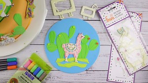 3.1K views · 25 reactions | As promised, here's our mini tutorial showing you how to use the FMM Sugarcraft Llama Mummy and Baby cutter. Learn how to use edible ink, paints and sugarpastes to decorate the Llama, as well as creating a desert setting, complete with cactus, sand and blue sky. We absolutely love this quirky cutter and hope you do to. You can check it out here: https://bit.ly/2GhqxGh | Cake Craft World - Official Site | Facebook