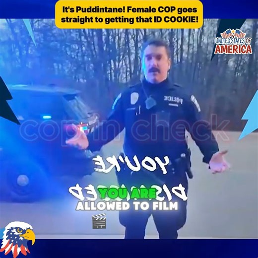 It s Puddintane! Female COP goes straight to getting that ID COOKIE! | Associação Cultural Guerreiro Escravo ACUGE