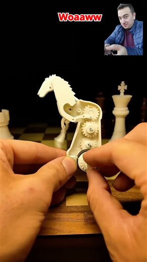 3D Chess Pieces in Action