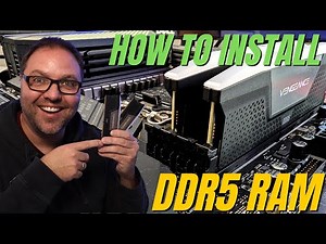 How to Install DDR5 Ram (Corsair Vengeance RGB DDR5 on MSI MPG Z690 Carbon WiFi Motherboard)