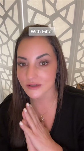 Beauty Filter vs No Filter - what does it mean? #beautyfilter #nofilter #makeup #beauty