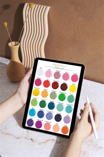 Color Chart Sempertex | All Colors of Sempertex Balloons | Balloon Color Chart | Digital Color Chart | Editable in Canva | Balloon Mockup | - Etsy UK