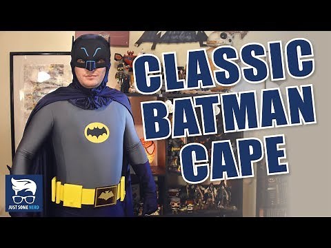 How to Make a Classic Adam West Batman Cape