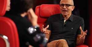 CEO Satya Nadella Talks the Future of Microsoft (Video)