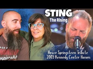 Sting - The Rising (Bruce Springsteen Tribute) (REACTION) with my wife