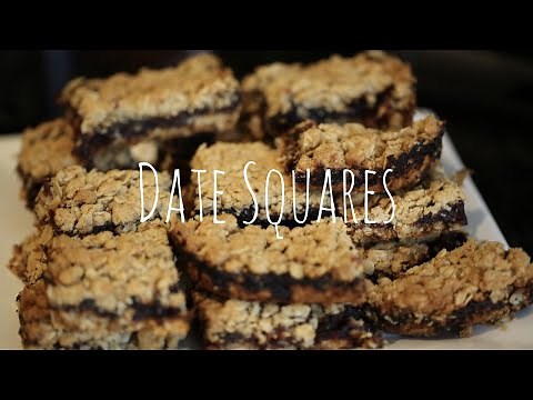 EASY & DELICIOUS Classic Date Squares