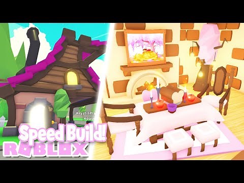 🌸Cherry Blossom🌸 *Crooked Cottage* Speed Build in Adopt Me Roblox