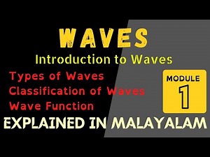 Introduction to Waves | Oscillations and Waves | Engineering Physics | Module - 1 | Target KTU