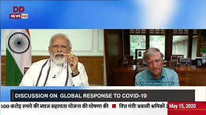 14K views · 1.4K reactions | PM Narendra Modi interacts with Bill Gates, discusses global response to #COVID19 via video conference | DDNewsLive | Facebook