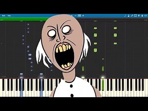 GRANNY SONG by Fandroid ft. Griffinilla - Piano Tutorial / Cover