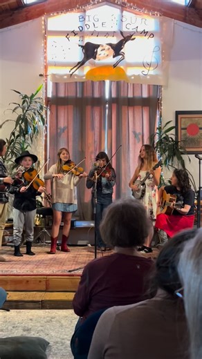 Revisiting gems from the student concert last summer! Registration for 2026 is open secure your spot! #bsfc #musiccamp #rootsmusiccamp #bigsursummercamp | Big Sur Fiddle Camp