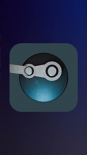 Steam logo animation