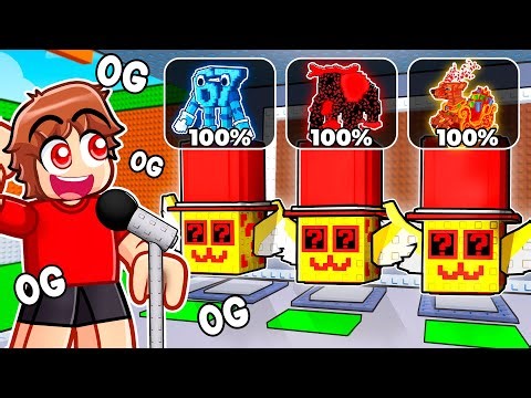 Whatever I Say Comes out of Lucky Blocks To Troll MY CRAZY FAN GIRLS...