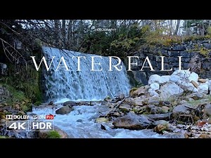 🔴 LIVE Waterfall – Pure Nature Sounds (No Music)