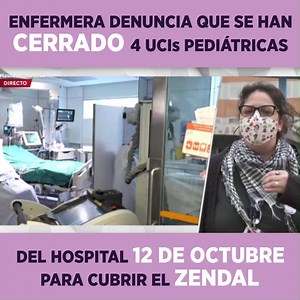 184K views · 4.1K reactions | Primero les dió comida basura durante el confinamiento. Ahora se cierran UCIs de pediatría por cubrir el Zendal. ¿Qué te han hecho los niños y niñas de Madrid, Ayuso? | Podemos | Facebook