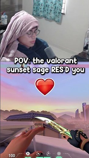 POV: Valorant sunset HEALED you. 💖🩹