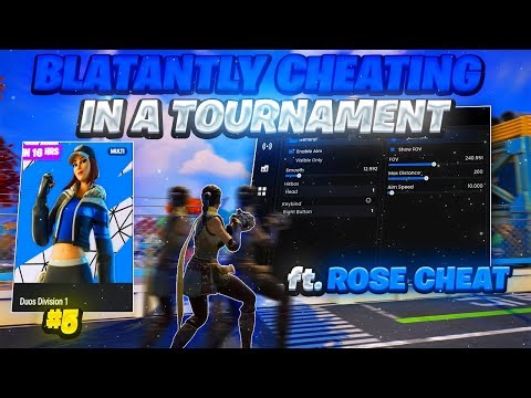 Blatantly CHEATING In a Fortnite Tournament With The BEST CHEATS! 🏆 (TOP 5)