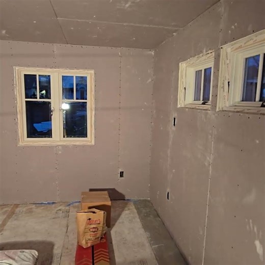Plasterboard in Bedroom
