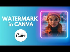 How to Create a Custom Watermark in Canva for Free