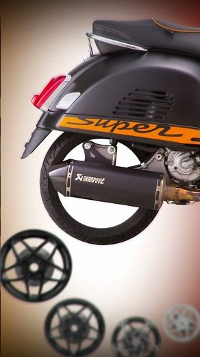 SIP Rims MK II Design for all Modern Vespa GTS Models