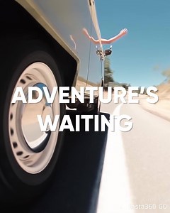 Hit the road! Adventure’s waiting, even if you can’t go far. Capture it all with Insta360 GO, the ultimate wearable camera. | Insta360