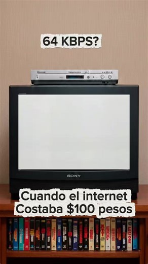 En algún momento el internet más top y rápido ofrecía solo 64 kps! #internet #cablevision #retro