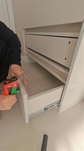 Septemberstore on Instagram: "Installing drawer dividers with a jig — fast setup, perfect alignment, repeatable accuracy! Using a smart jig keeps everything square and evenly spaced for smooth drawer operation. Simple tool, huge precision and efficiency upgrade — extremely satisfying 🧰✨ ALL PRODUCTS IN VIDEO DESCRIPTION — check bio 🤝 #drawerdivider #cabinetinstallation #woodworkingjig #furnituremaking #satisfying #workshoplife #DIYprojects #precisionwork"