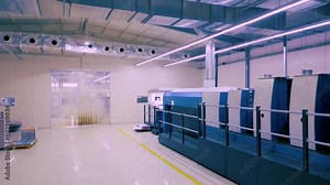 printing with an offset machine on paper