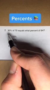 771K views · 5.7K reactions | How to solve percents in 5 seconds!!! #reels #algebra #psat #school #fyp #math #reelstrending #maths #reelsfb #riddle #1600 #sat #foryou | Chris Tutorial | Facebook