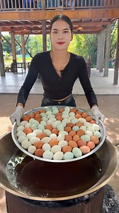 2.1M views · 20K reactions | Crispy chicken egg and make stir-fry with peanuts recipe | Closet Cooking | Facebook