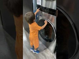 Biz shopping for washers and dryers at Best Buy