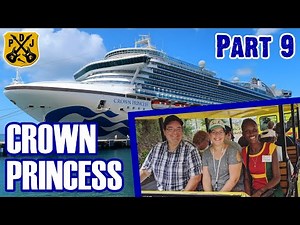 Crown Princess Part 9: Grenada Discovery Train, Sailaway, Evening Fun - ParoDeeJay Cruise Vlog 2020