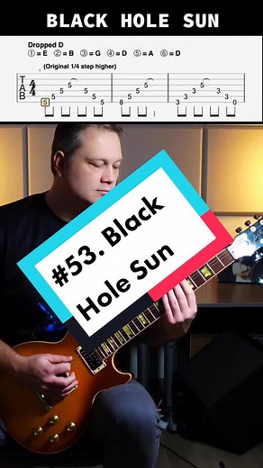 Guitar Lesson: Black Hole Sun by Soundgarden