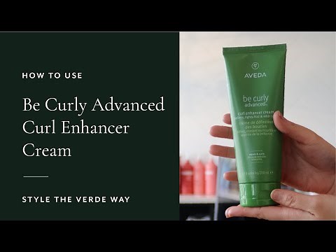 How To Use Be Curly Advanced Curl Enhancer Cream | Style The Verde Way